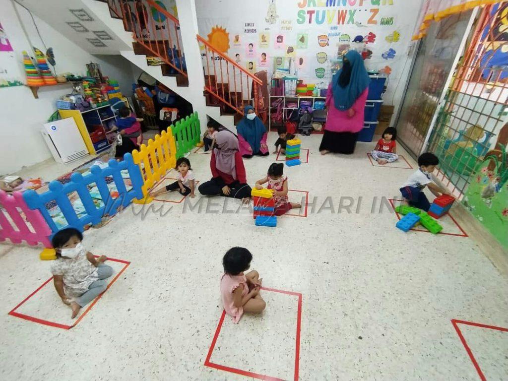 90 TASKA, TADIKA dan TABIKA di Melaka beroperasi seperti biasa