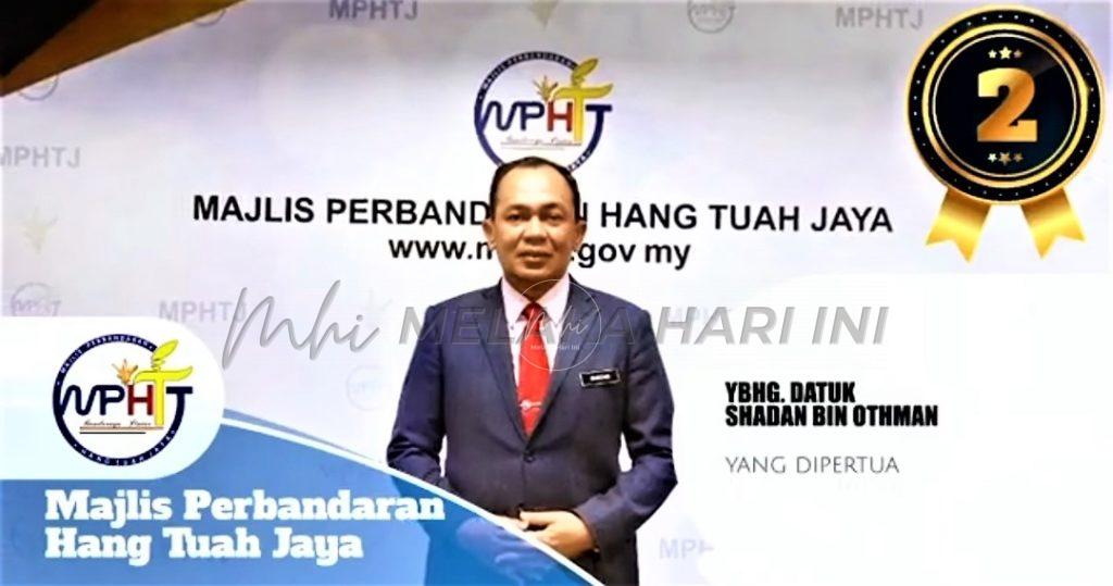 MPHTJ lakar sejarah, terima Anugerah Penghargaan Bandar Mampan 2021