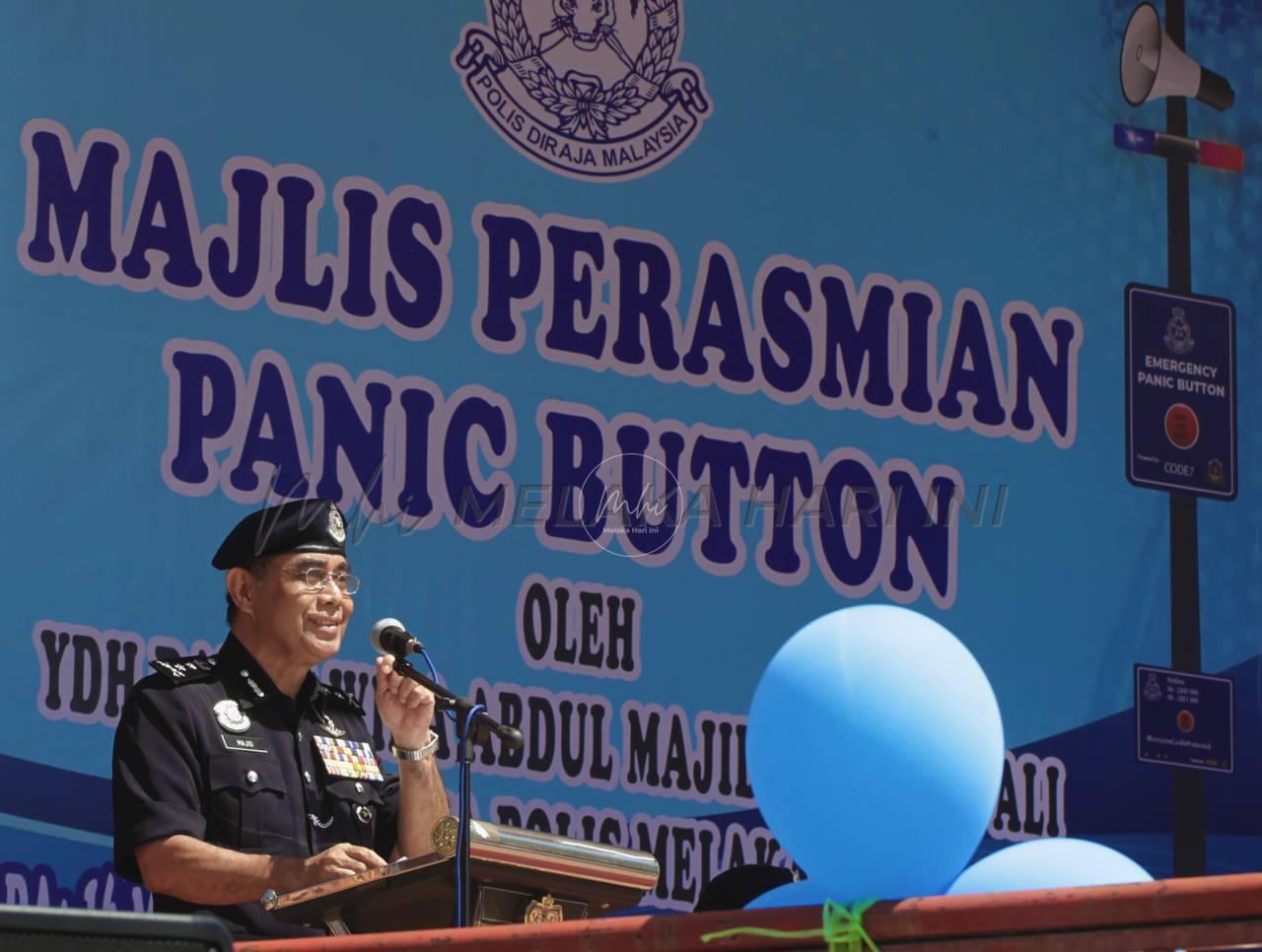 Tekan butang kecemasan, polis bertindak dalam tujuh minit