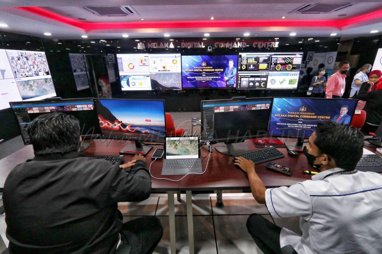 Keberkesanan maklumat melalui Melaka Digital Command Centre – KM