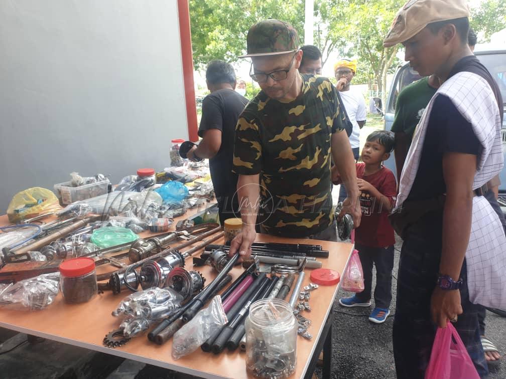 Konvoi Basikal Klasik Bukit Rambai imbau nostalgia lama