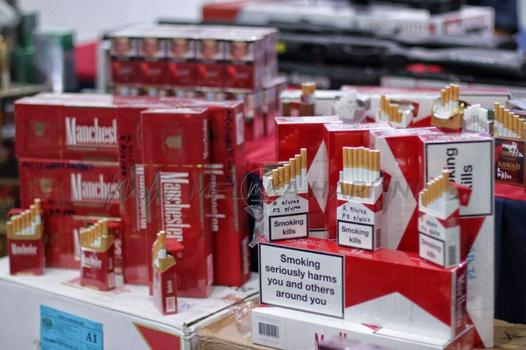 JKDM Melaka rampas RM23 juta pelbagai barangan termasuk rokok seludup