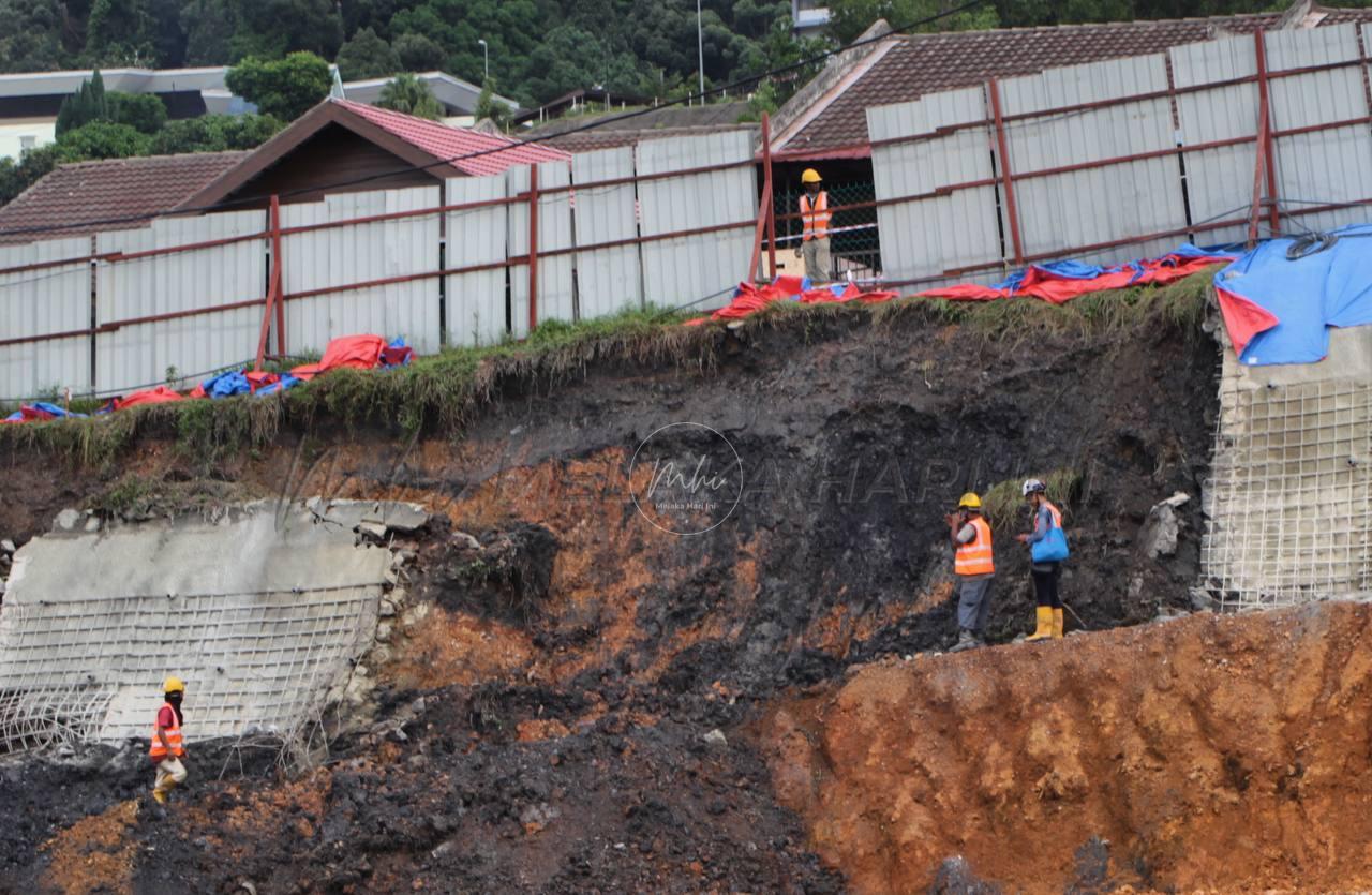 Cerun runtuh: Pemaju projek diberi tempoh 7 hari – KM
