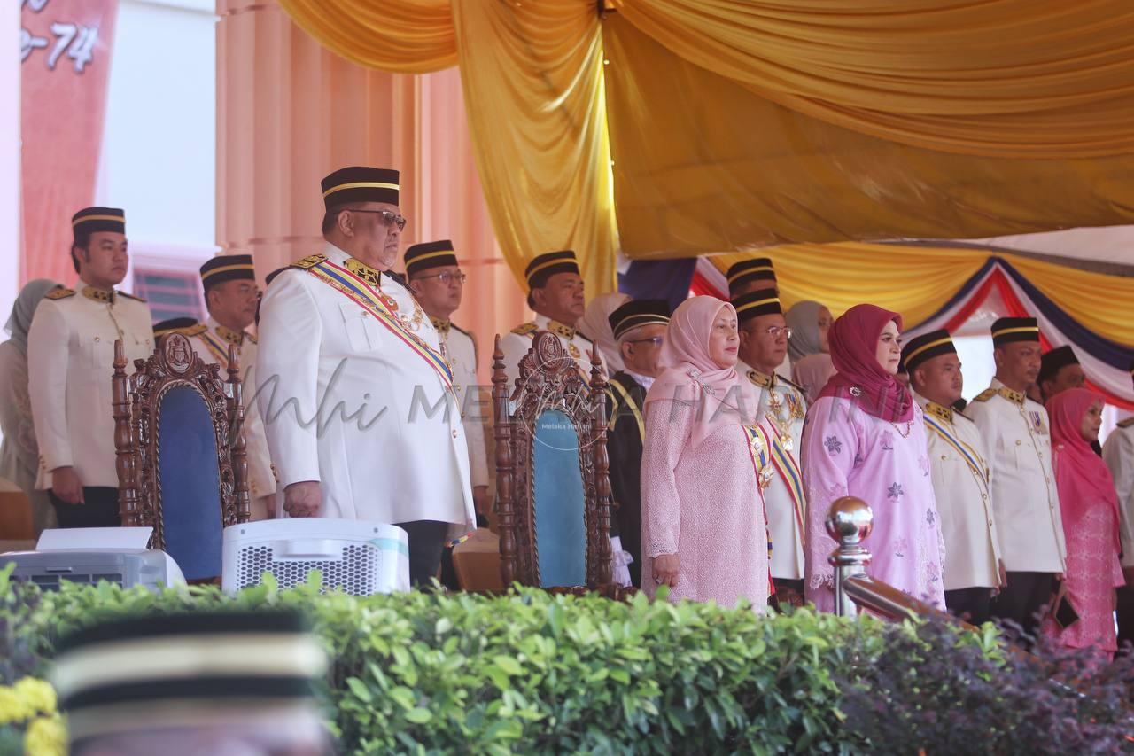 Ab Rauf dahului penerima Darjah Kebesaran Melaka