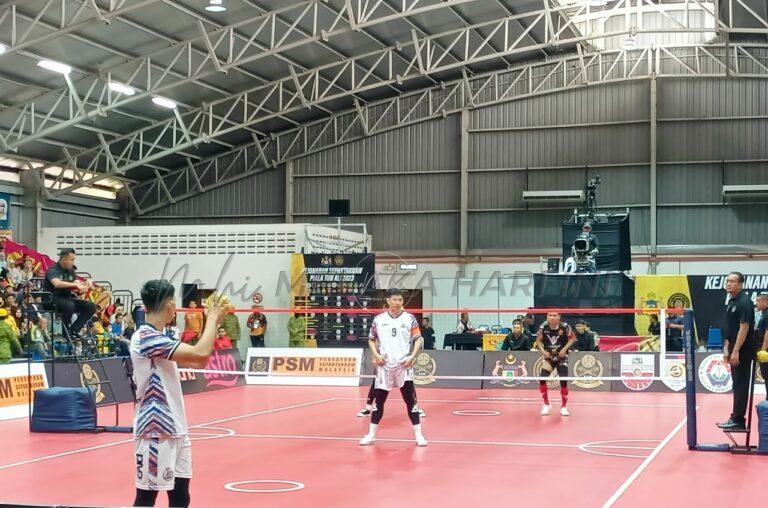 Tun Mohd Ali hadir saksi perlawanan akhir sepak takraw
