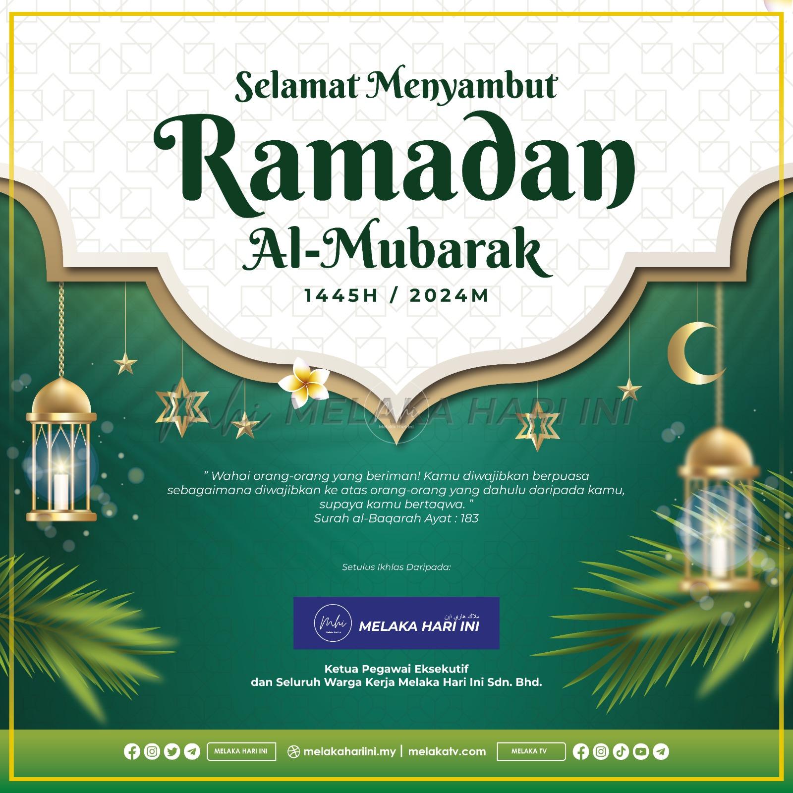 Melaka tangguh selenggara jalan sempena Aidilfitri